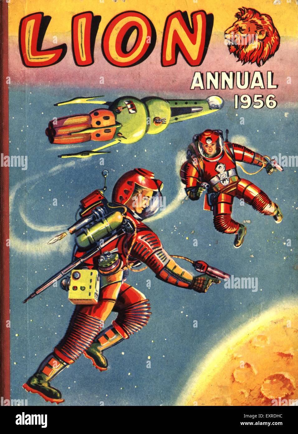 1950s UK Lion Comic/ Annual Cover Stock Photo - Alamy