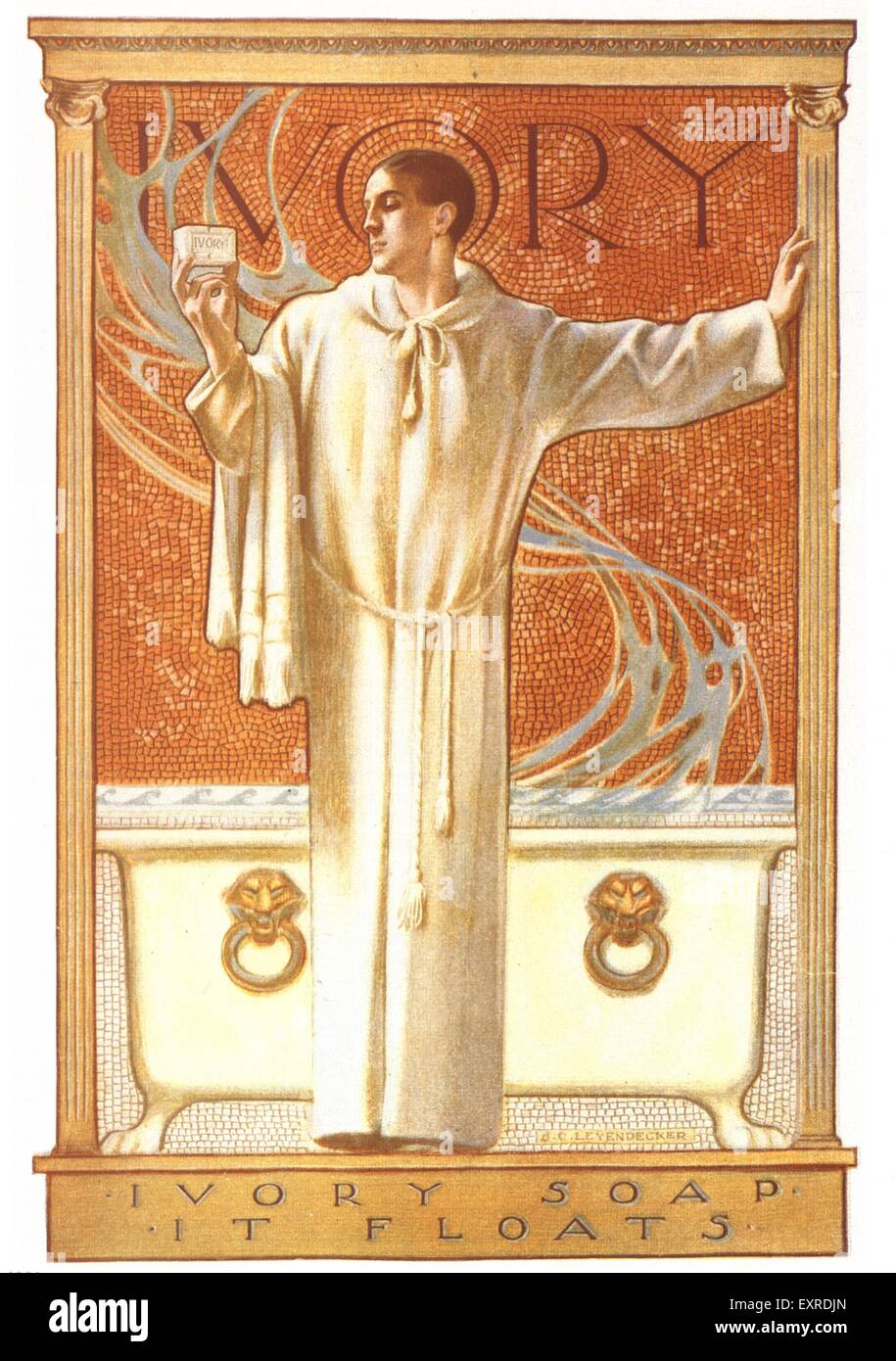 1900s USA Ivory Magazine Advert Stock Photo - Alamy