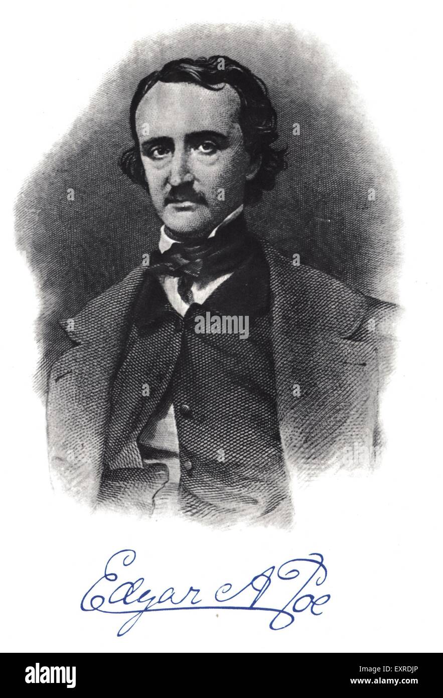 Edgar allen poe hi-res stock photography and images - Alamy