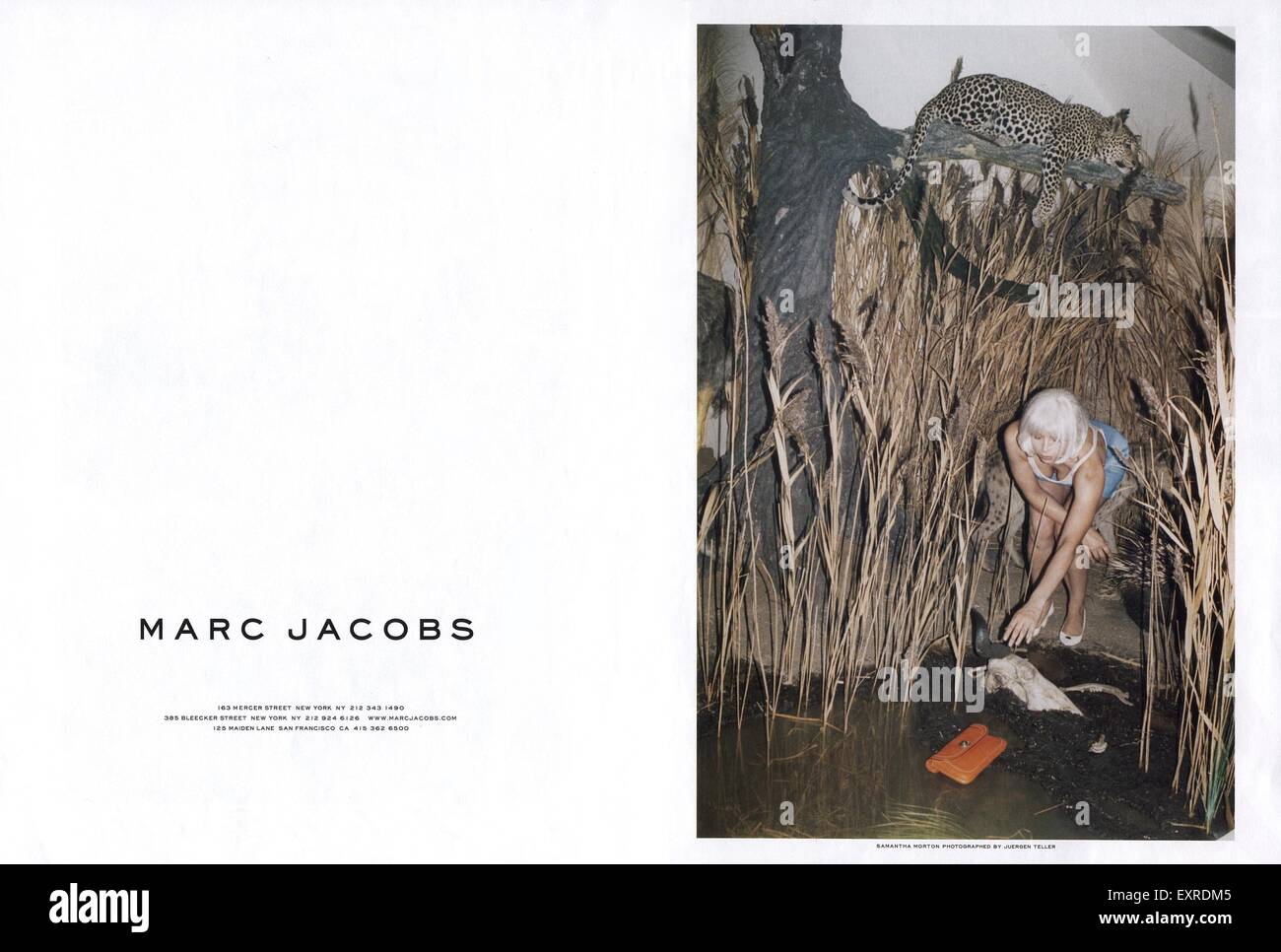 2000s USA Marc Jacobs Magazine Advert Stock Photo - Alamy