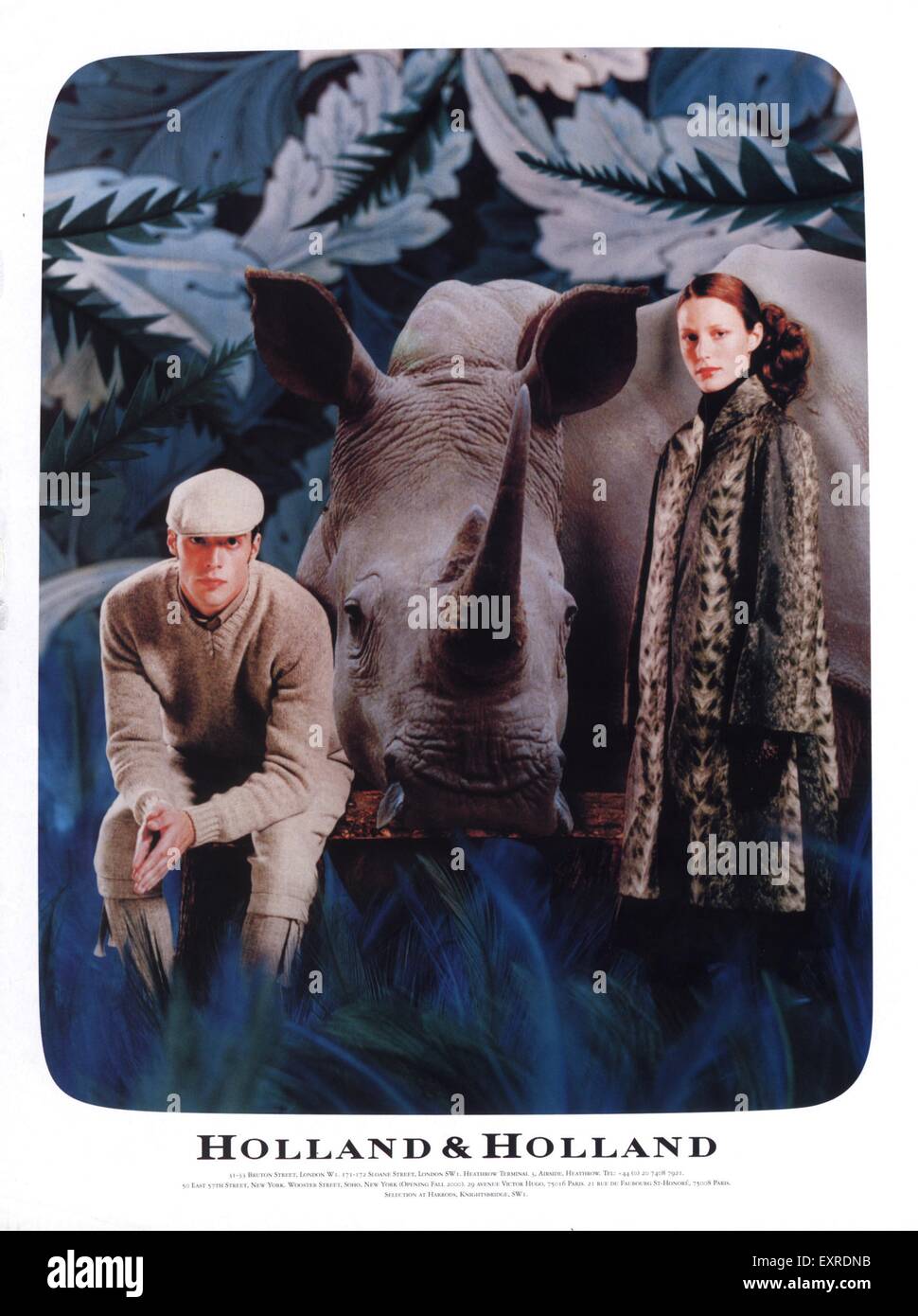 2000s UK Holland and Holland Magazine Advert Stock Photo - Alamy