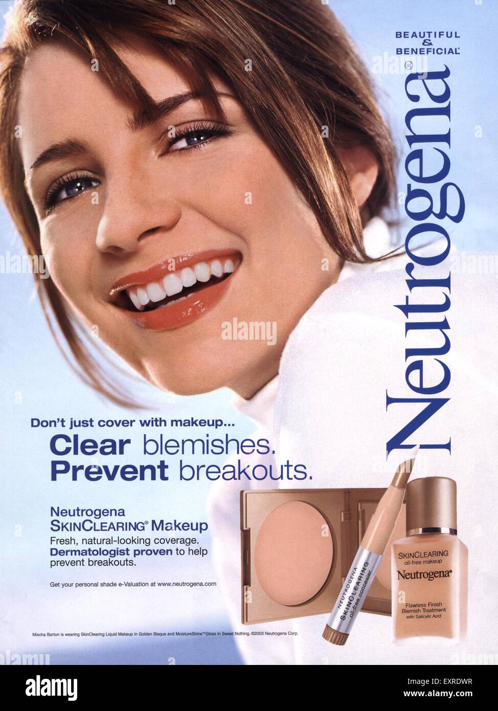 Neutrogena Magazine Ad