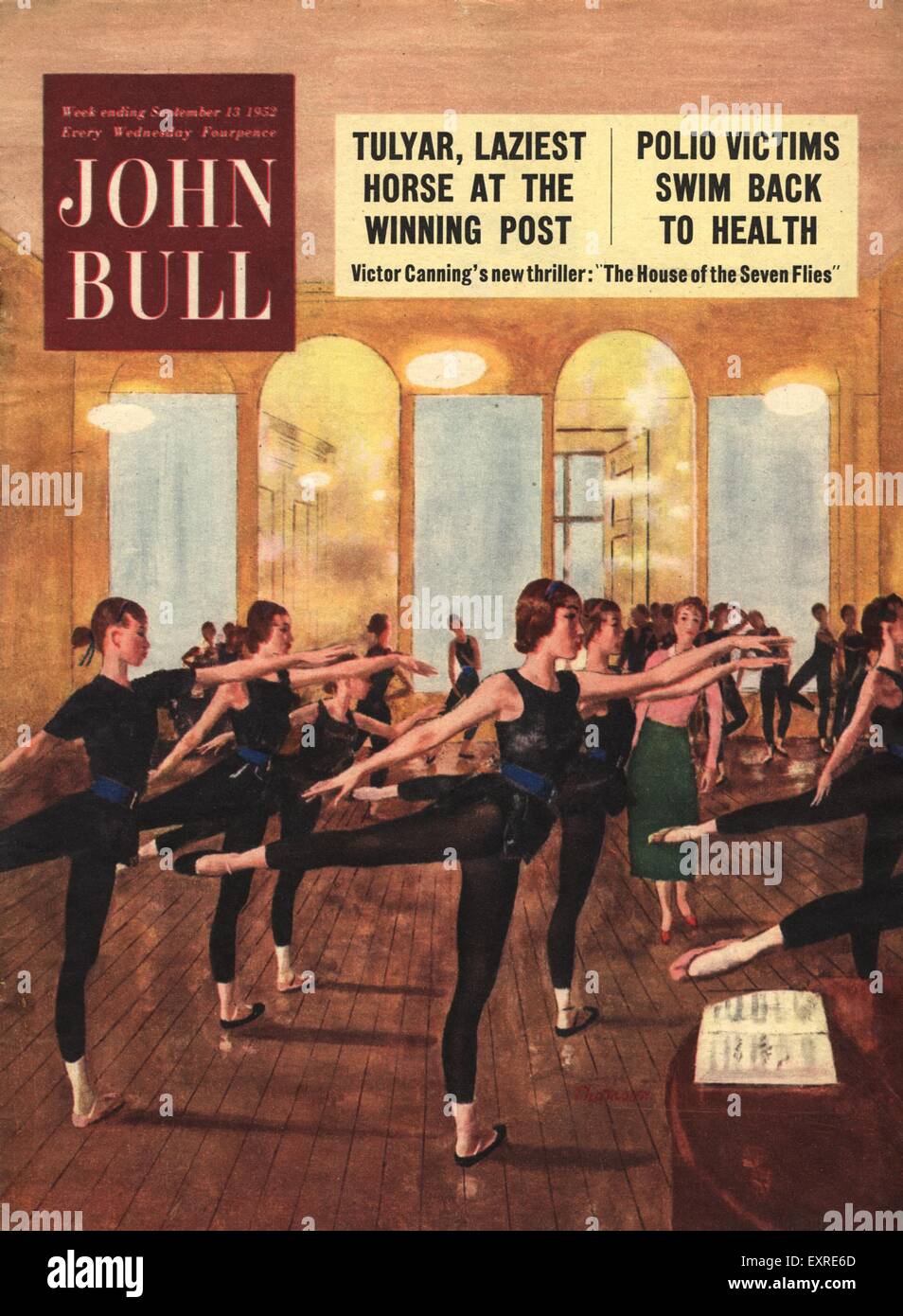 1950s UK John Bull Magazine Cover Stock Photo - Alamy