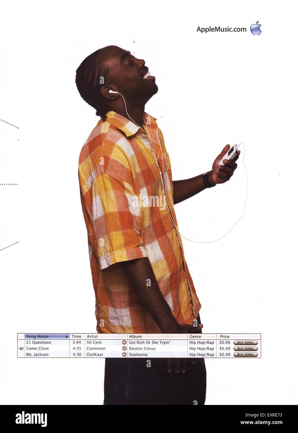2000s uk apple magazine advert hi-res stock photography and images - Alamy