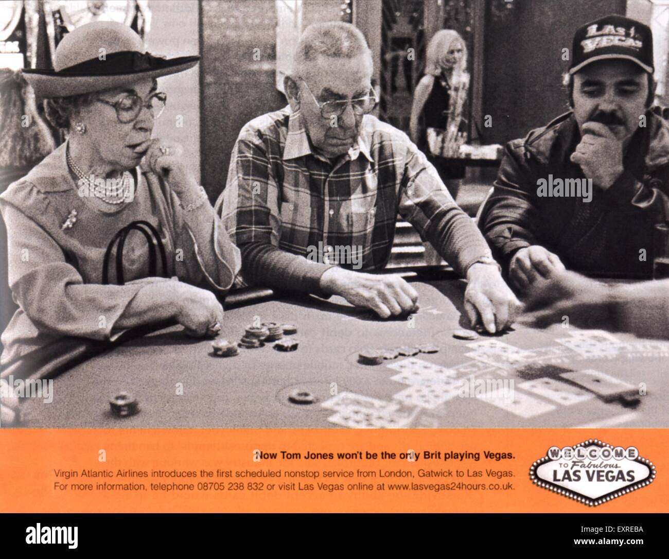 Virgin atlantic magazine advert hi-res stock photography and images - Alamy