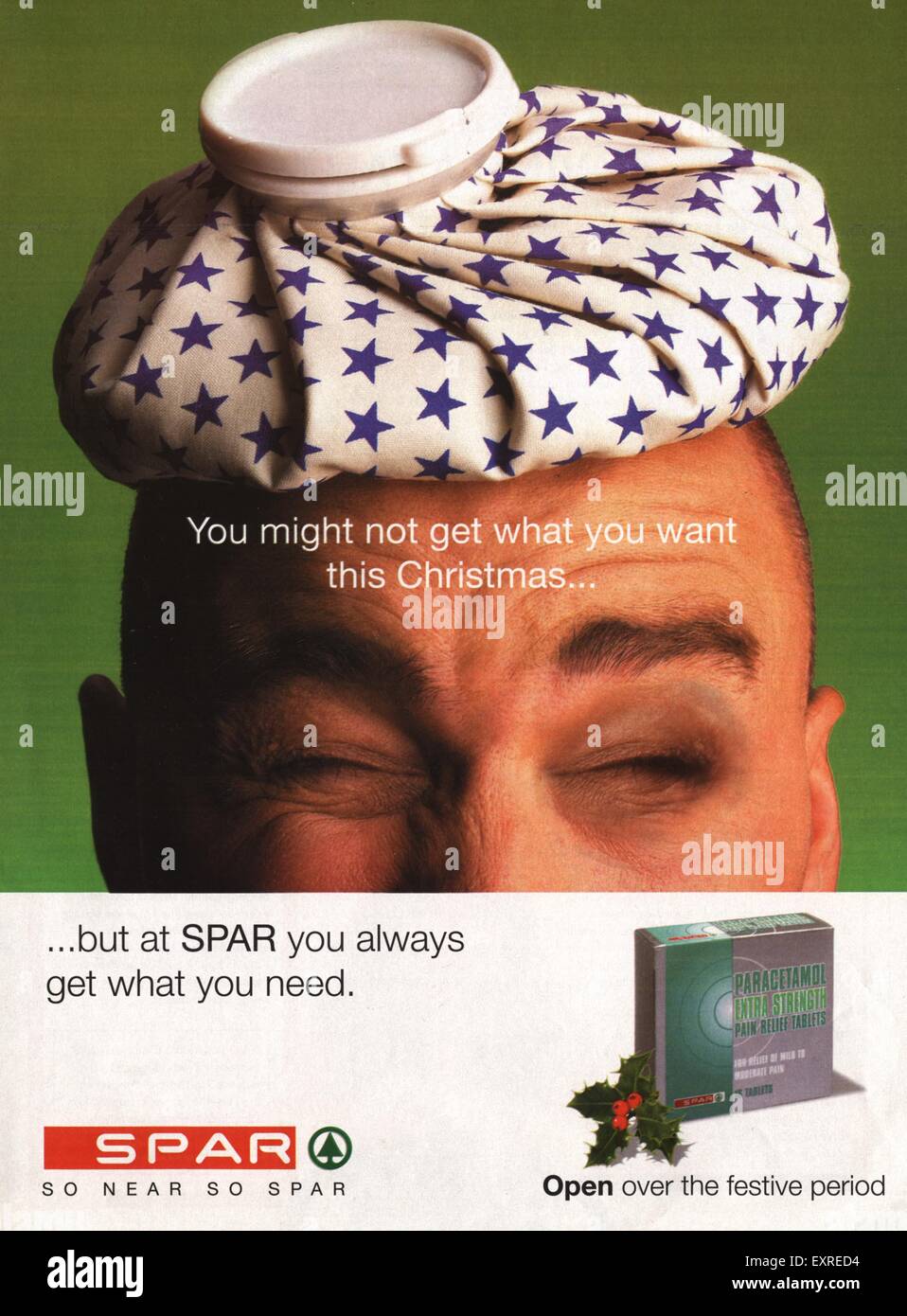 2000s UK Spar Magazine Advert Stock Photo - Alamy
