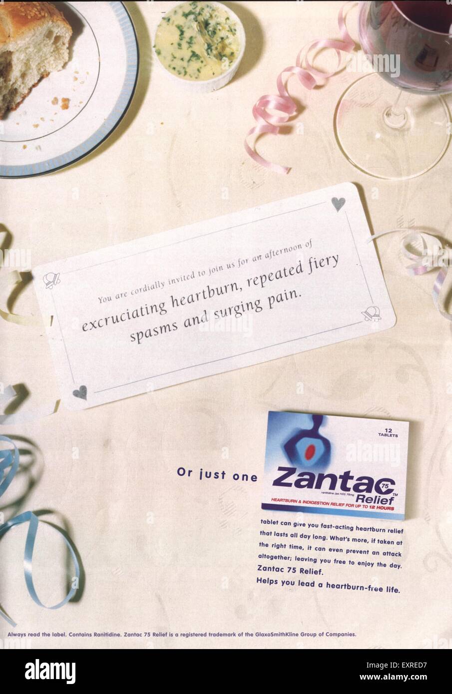 Zantac hi-res stock photography and images - Alamy