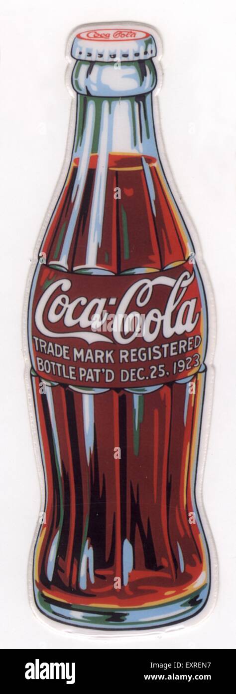 1980s USA Coca-Cola Poster Stock Photo - Alamy