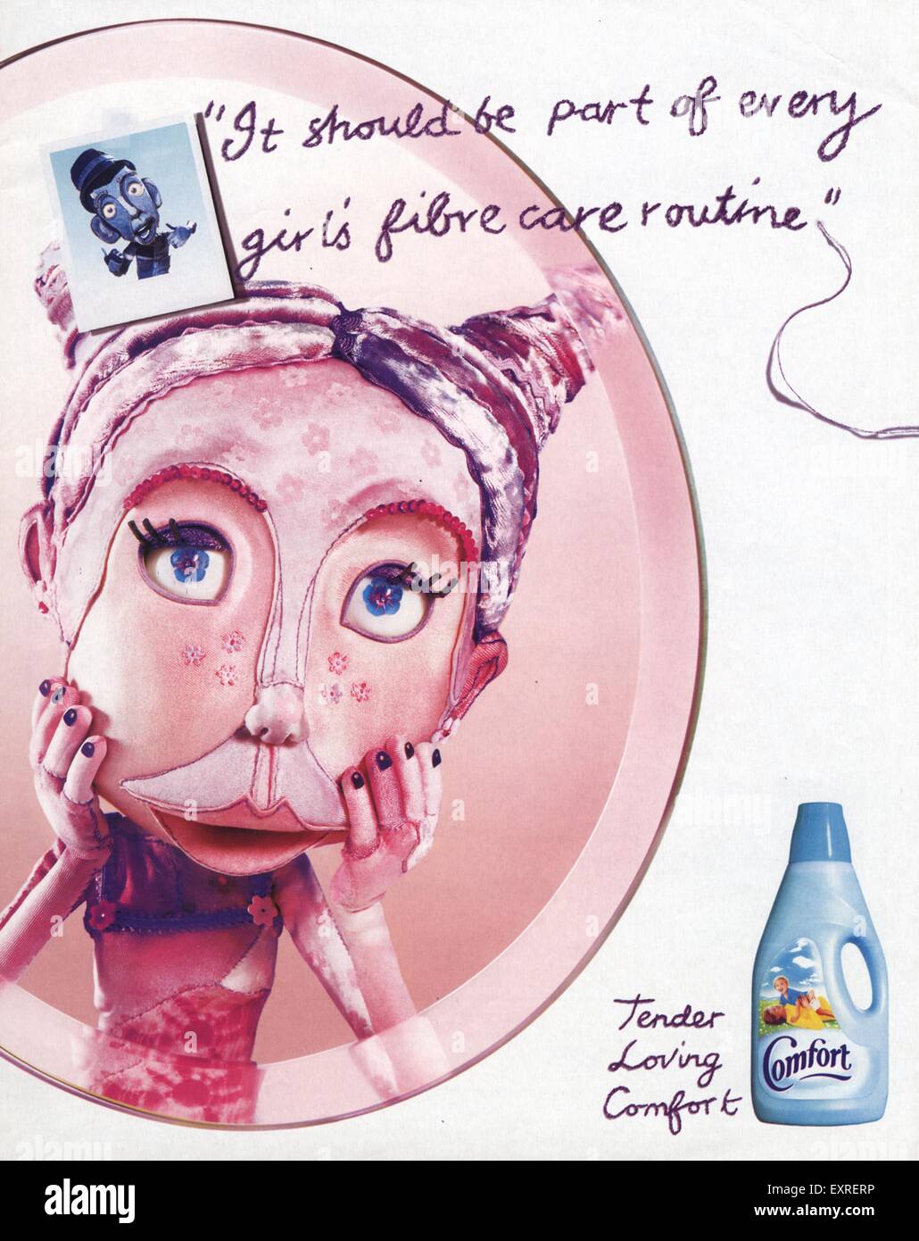 2000s UK Comfort Magazine Advert Stock Photo - Alamy