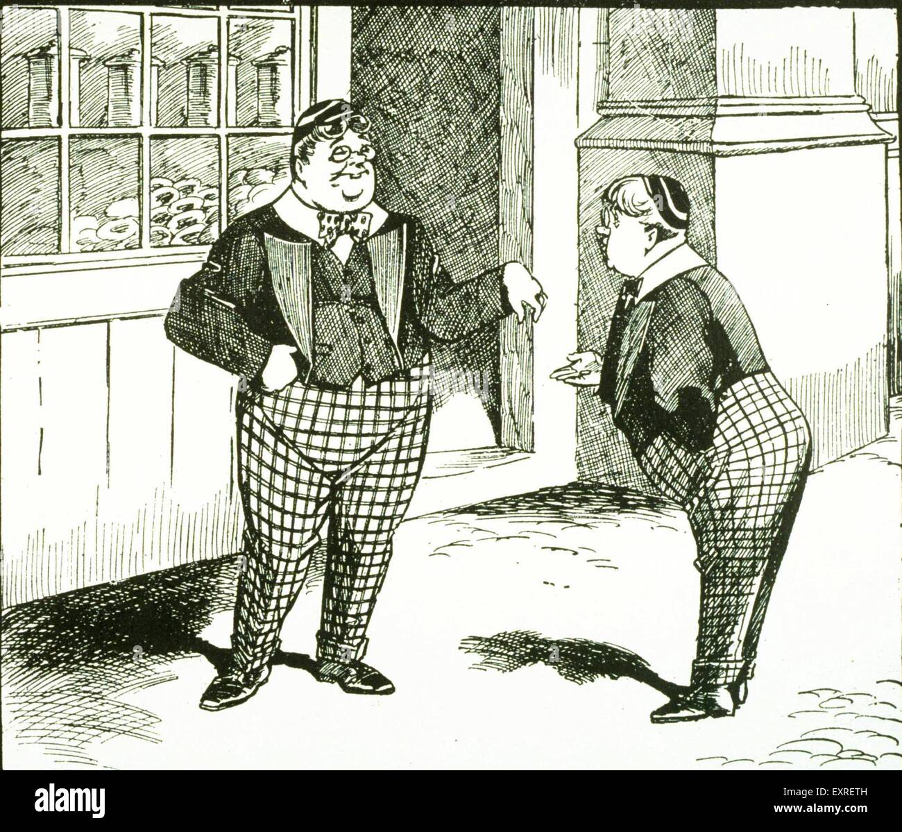 1920s UK Billy Bunter Comic/ Cartoon Plate Stock Photo - Alamy