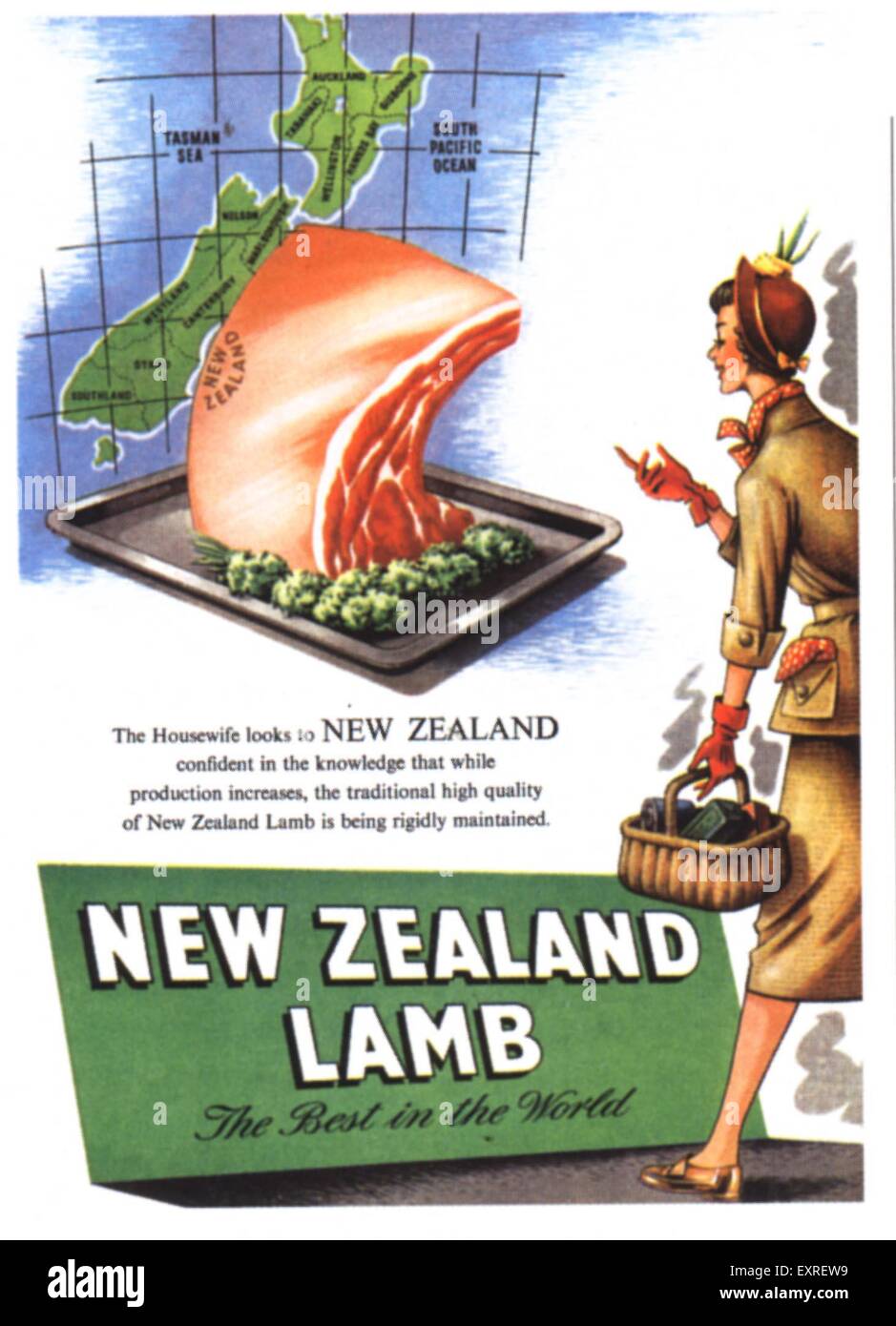 1950s new zealand hi-res stock photography and images - Alamy