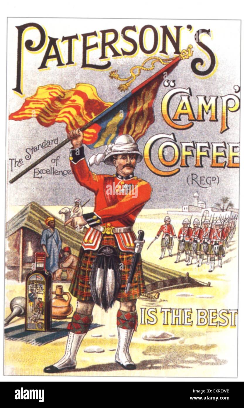 1890s UK Camp Magazine Advert Stock Photo - Alamy