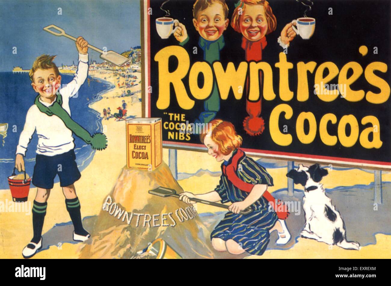 1920s UK Rowntree's Magazine Advert Stock Photo - Alamy