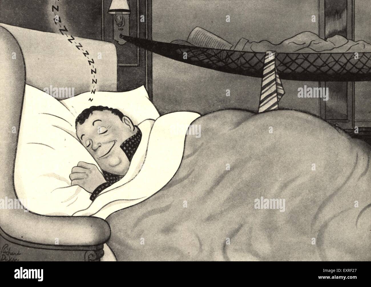 Sleeping cartoon hi-res stock photography and images - Alamy