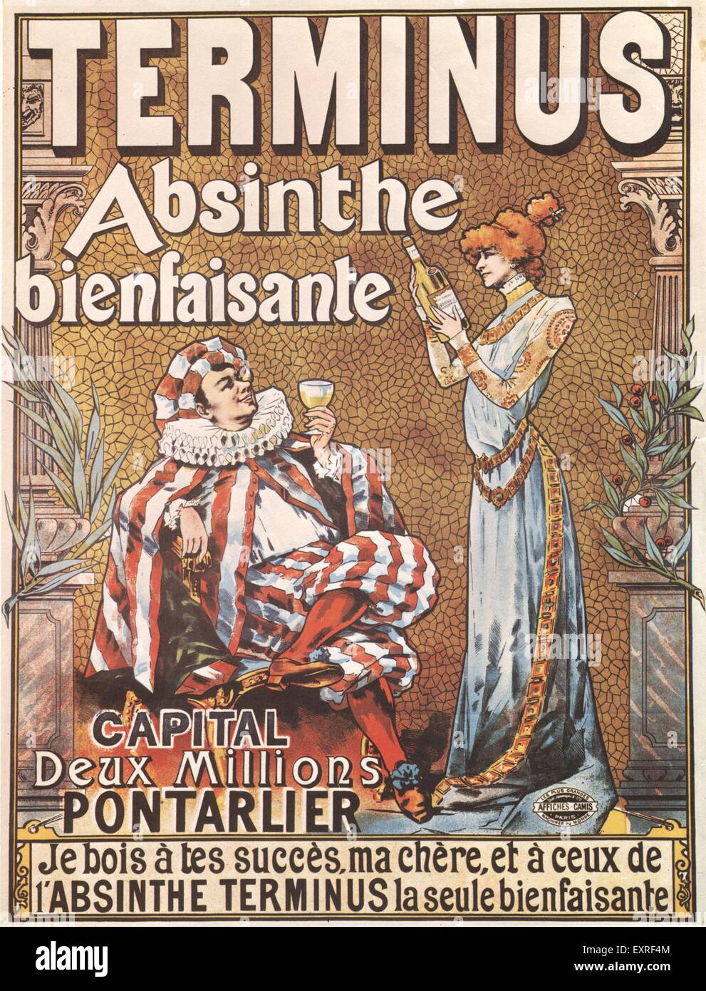 Absinthe poster hi-res stock photography and images - Alamy