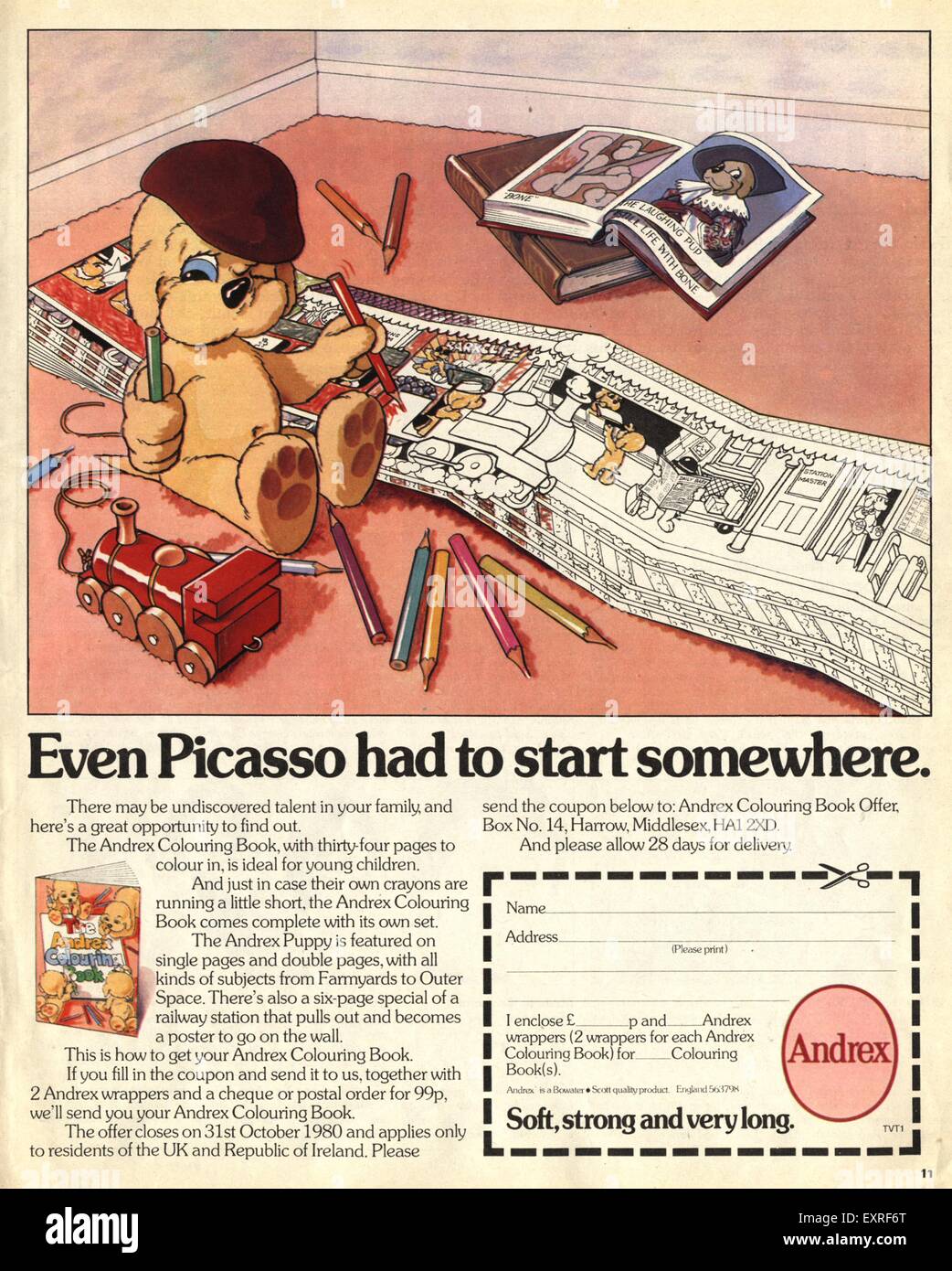 Andrex hi-res stock photography and images - Alamy