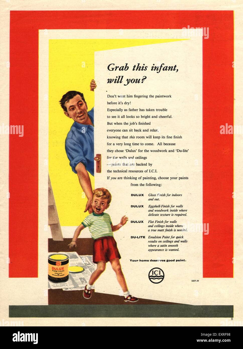 Dulux 1950s hi-res stock photography and images - Alamy