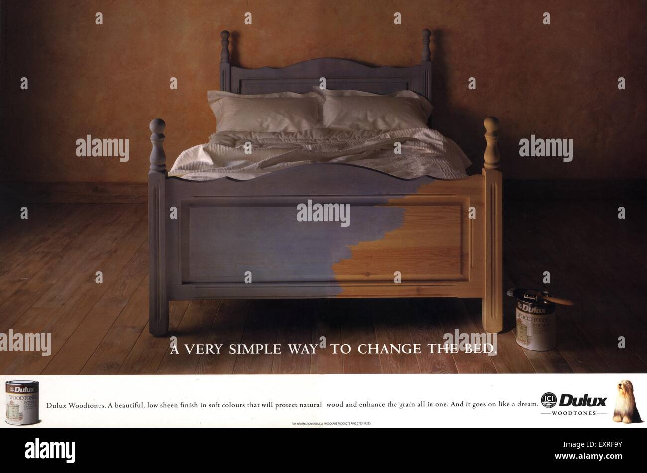 1980s UK Dulux ICI Paint Magazine Advert Stock Photo - Alamy