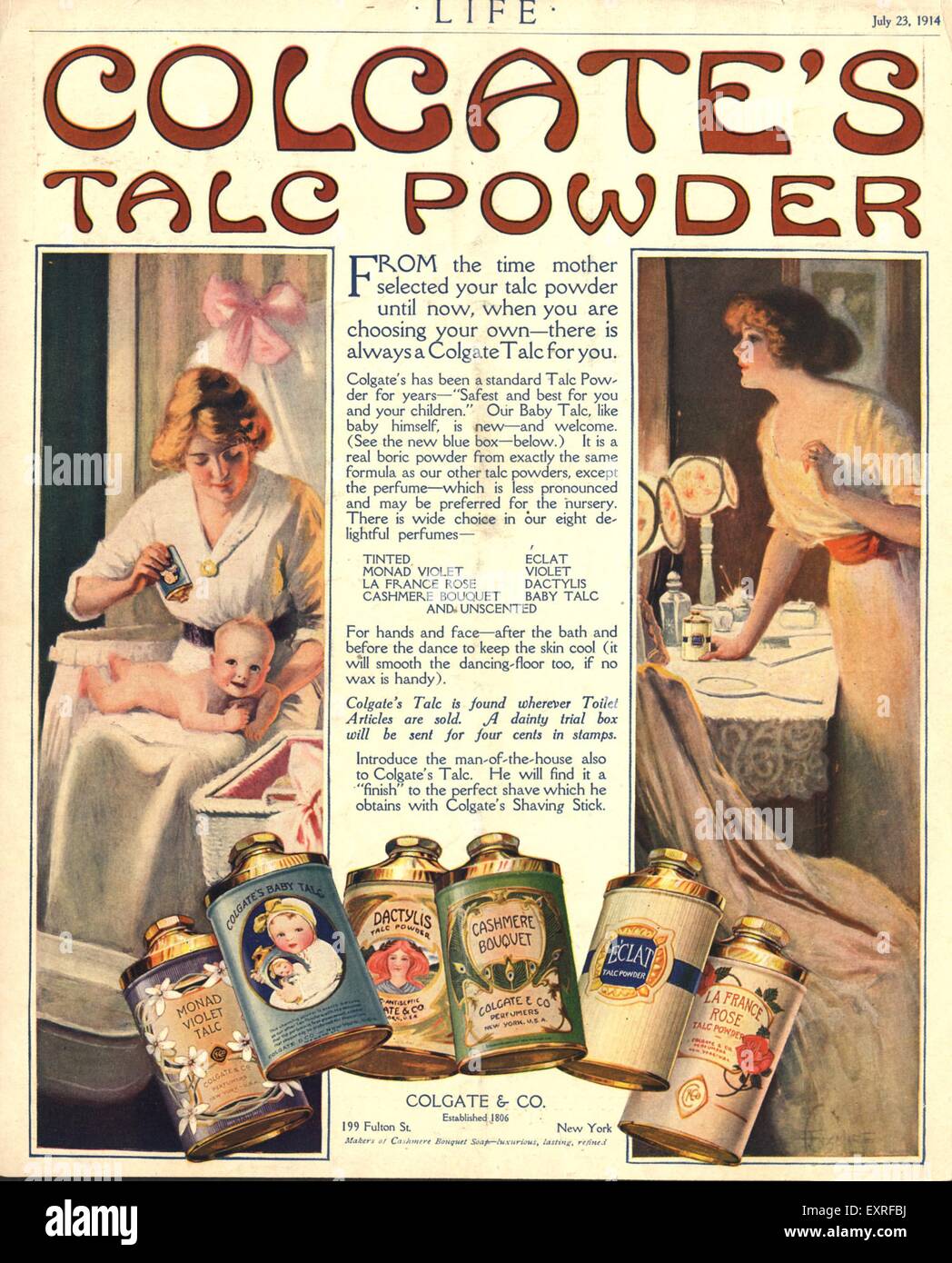 Advert colgates hi-res stock photography and images - Alamy