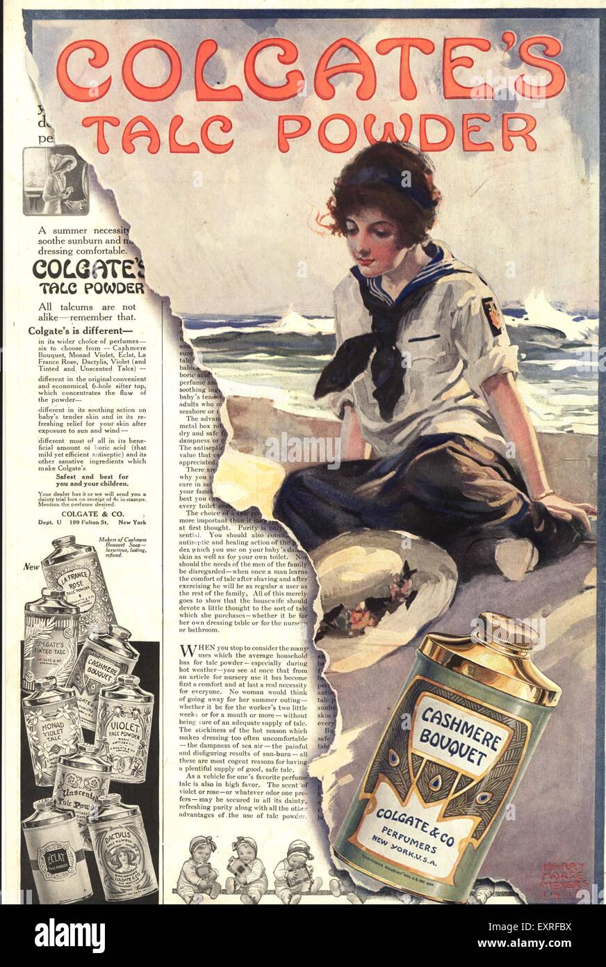 1890s UK Colgate's Magazine Advert Stock Photo - Alamy