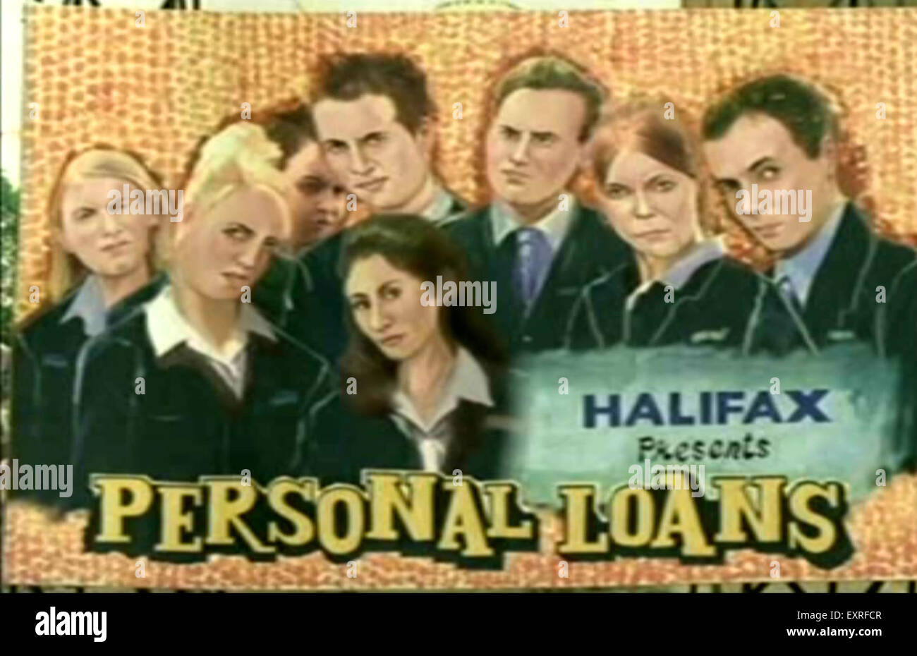 2000s UK Halifax TV Advert (Grab Stock Photo - Alamy