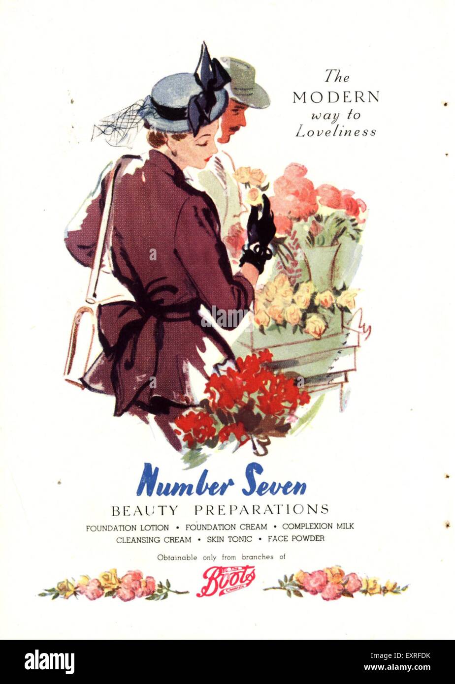 No7 advert hi-res stock photography and images - Alamy