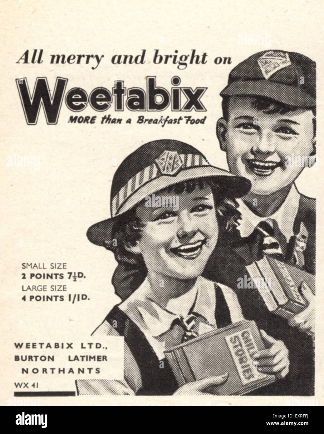 Weetabix advert hi-res stock photography and images - Alamy