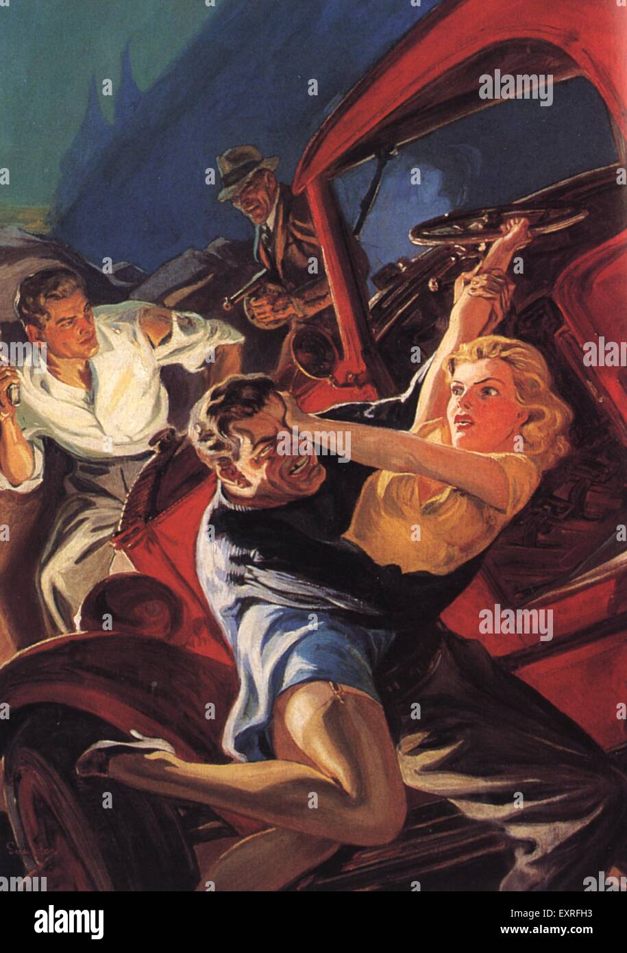 Pulp Fiction Art 1930