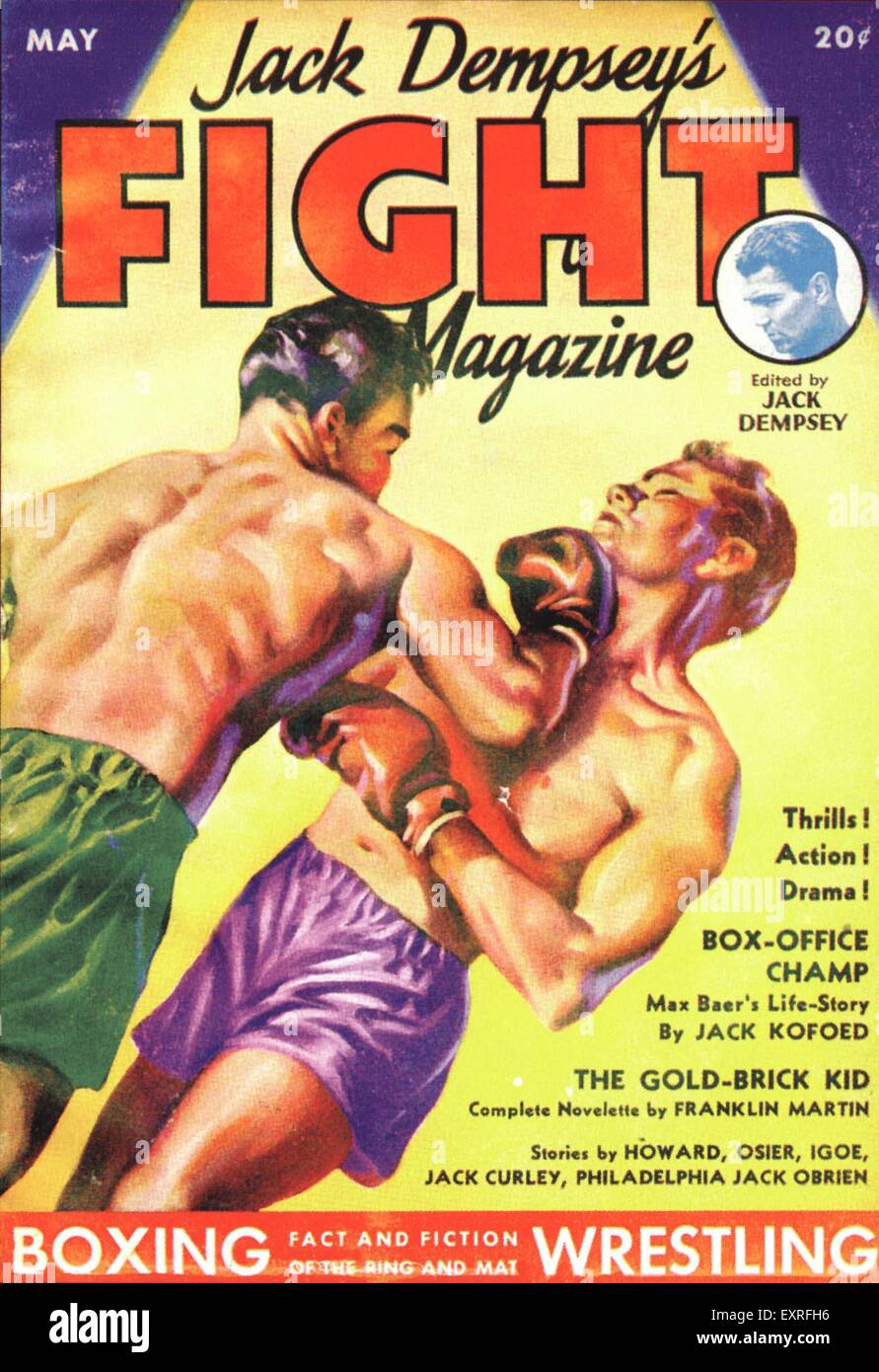 1930s USA Fight Magazine Cover Stock Photo - Alamy