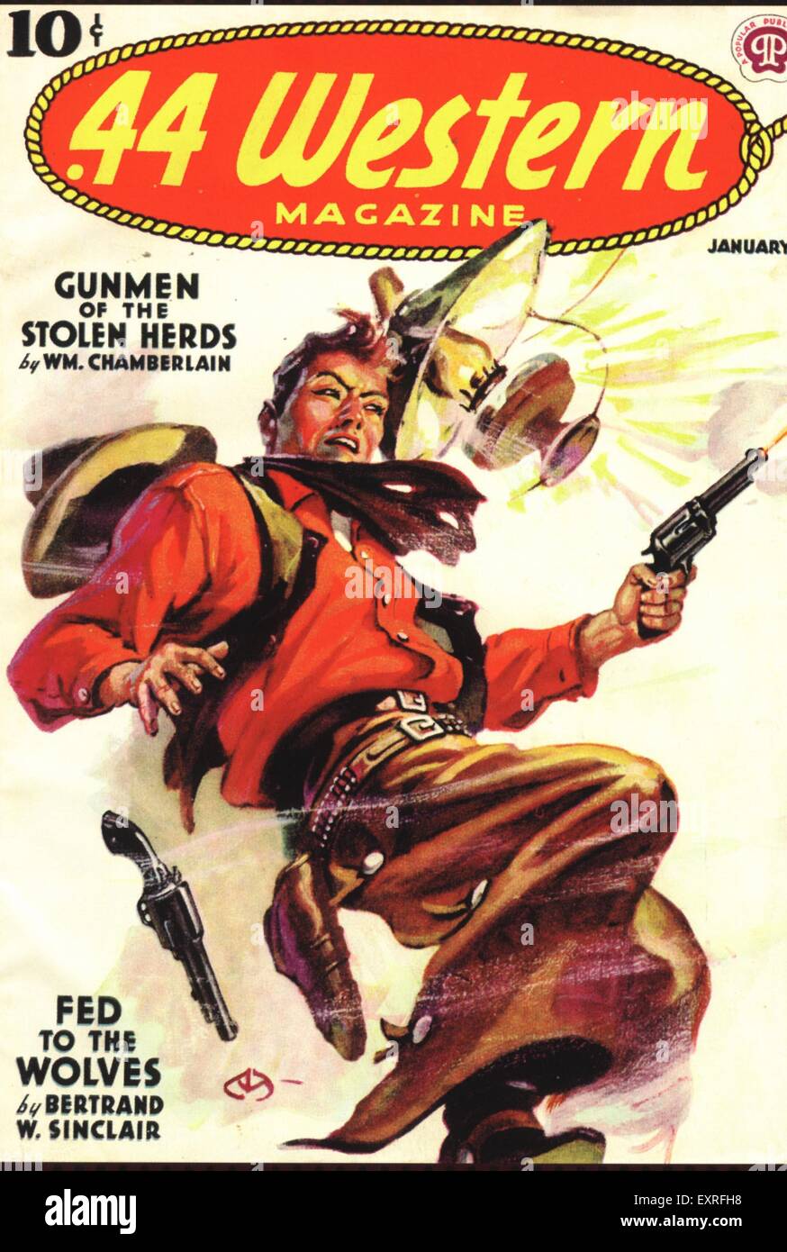 1930s USA Pulp Story Illustrations Magazine Cover Stock Photo - Alamy