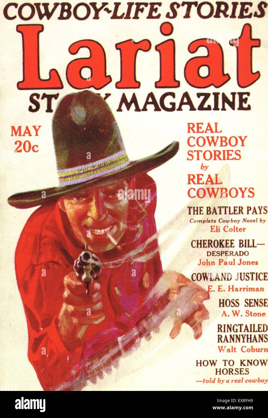 1920s usa all story magazine cover hi-res stock photography and images ...