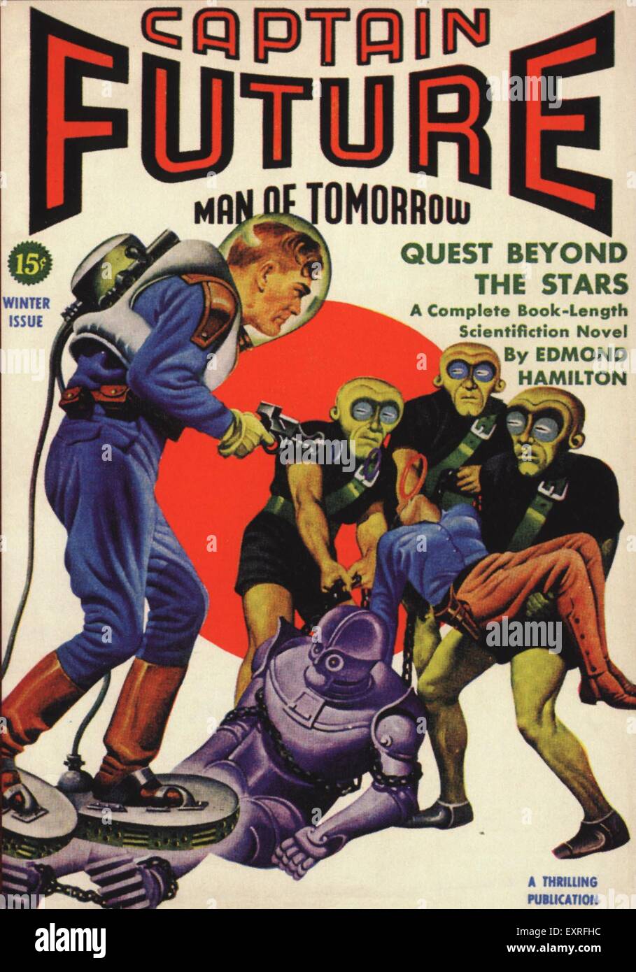 Captain future cover hi-res stock photography and images - Alamy