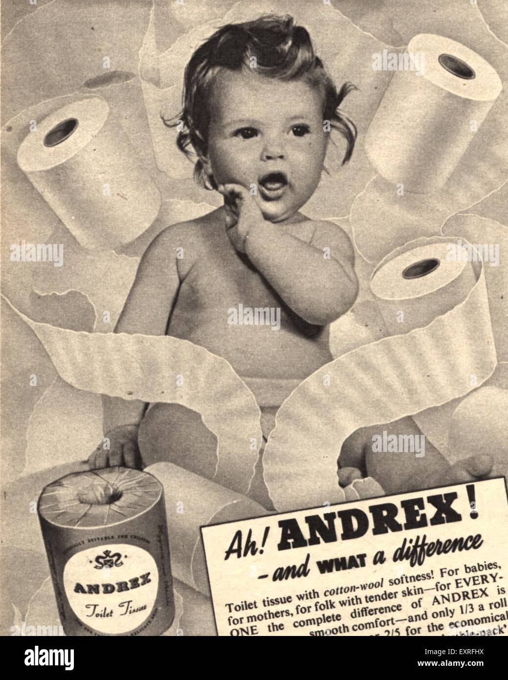 Andrex advert hi-res stock photography and images - Alamy