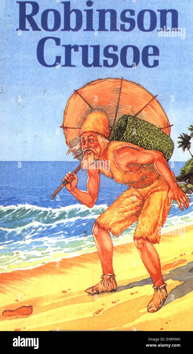 Robinson crusoe book hi-res stock photography and images - Alamy