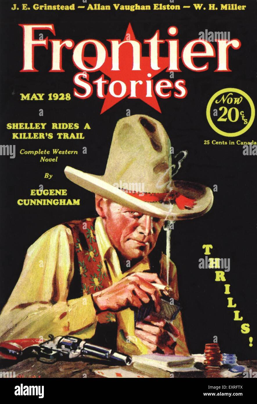 1920s usa all story magazine cover hi-res stock photography and images ...
