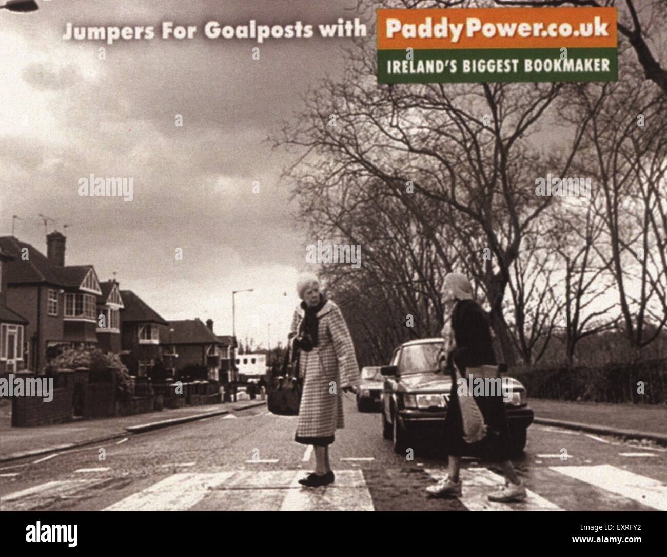 2000s UK PaddyPower Magazine Advert Stock Photo - Alamy