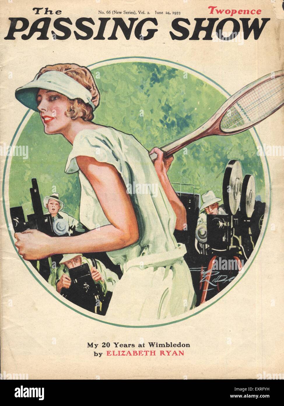 1930s UK The Passing Show Magazine Cover Stock Photo - Alamy