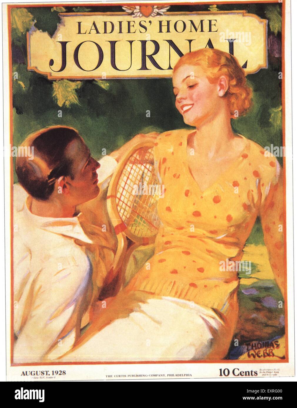 1920s USA Ladies Home Journal Magazine Cover Stock Photo - Alamy