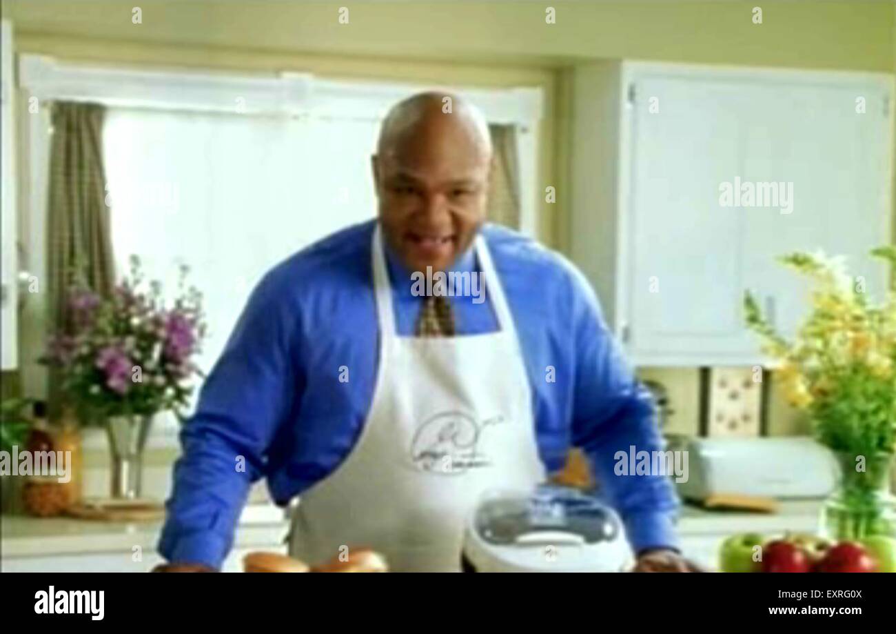2000s UK George Foreman TV Advert (Grab Stock Photo - Alamy