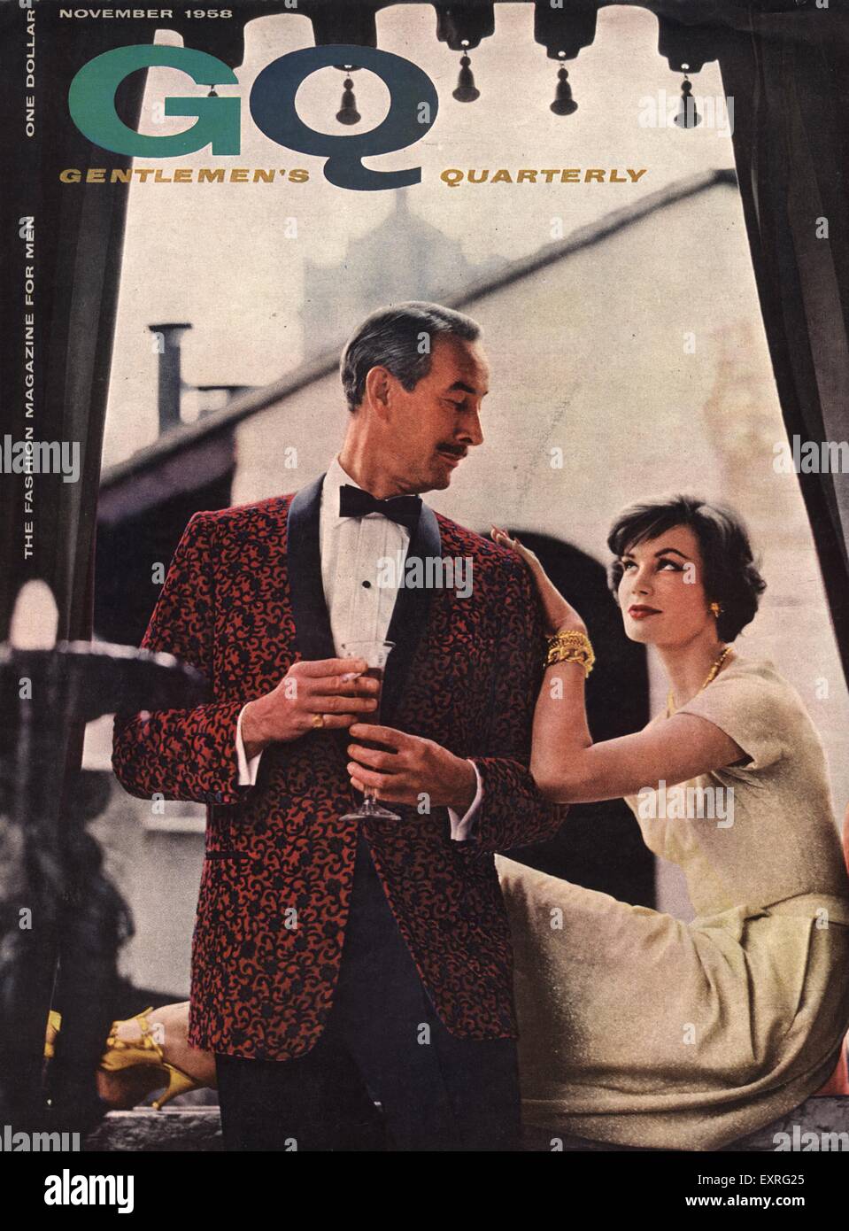 1950s USA GQ Magazine Advert Stock Photo - Alamy