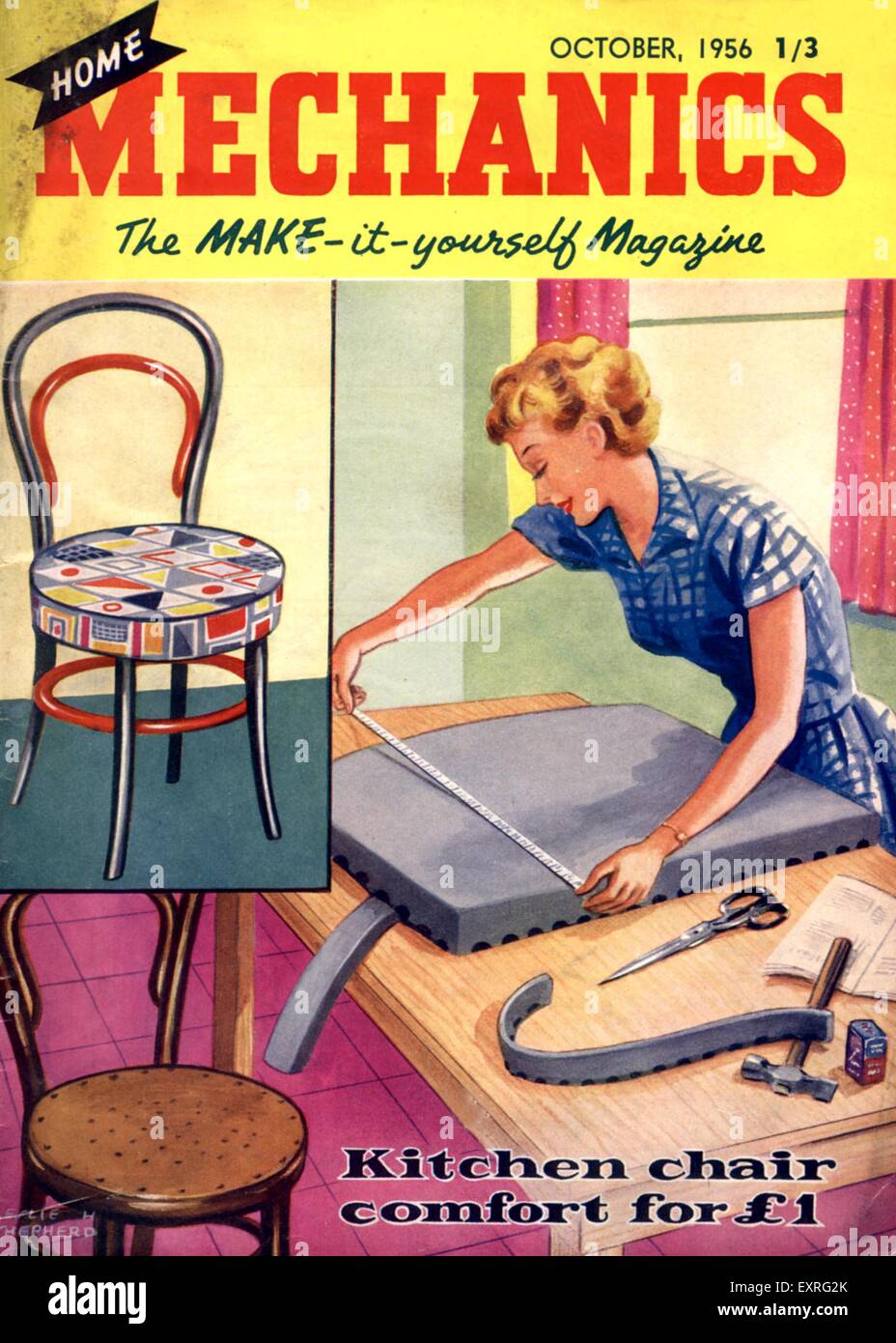 1950s uk home magazine cover hi-res stock photography and images - Alamy