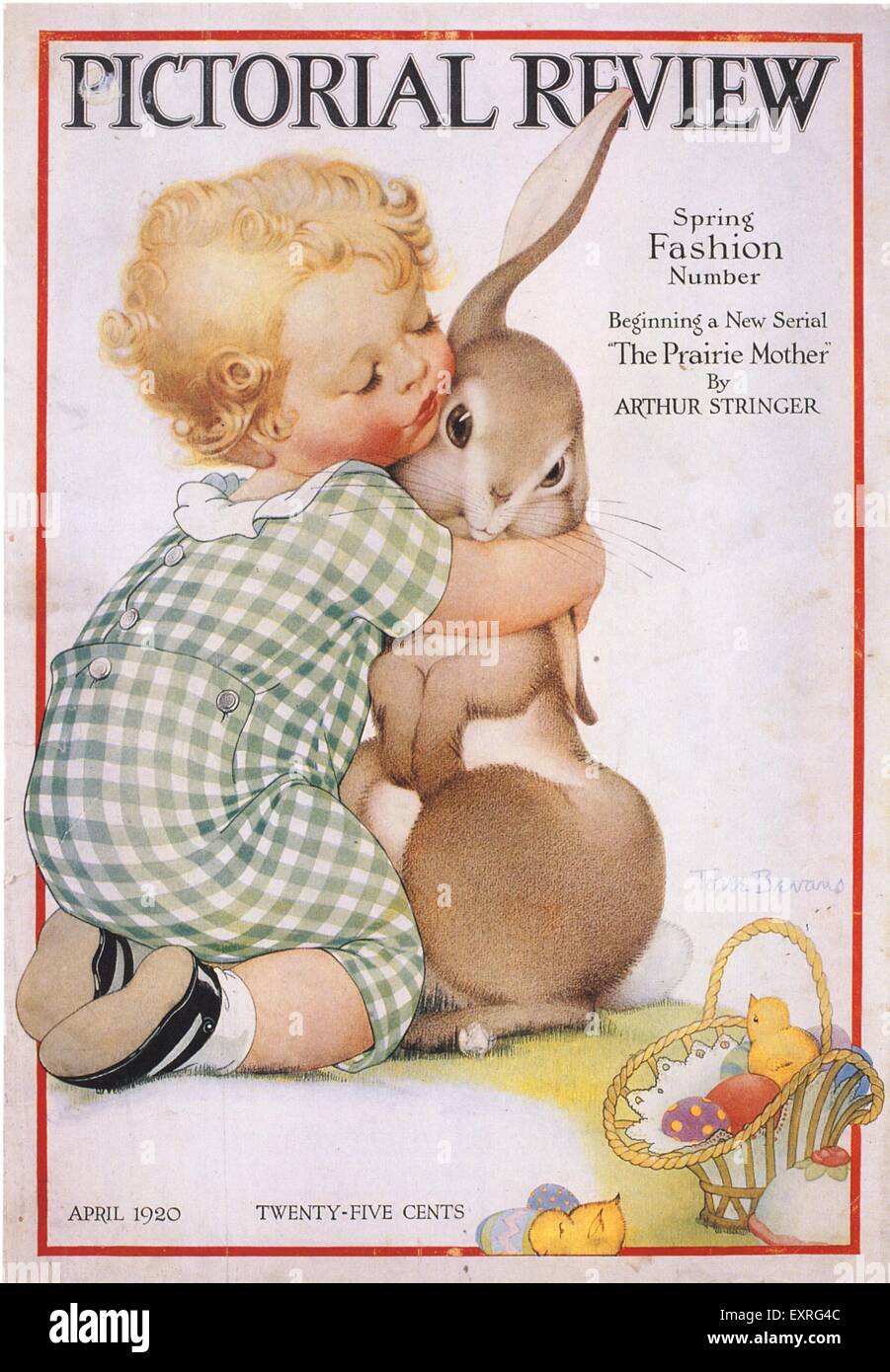 1920s USA Pictorial Review Magazine Cover Stock Photo - Alamy