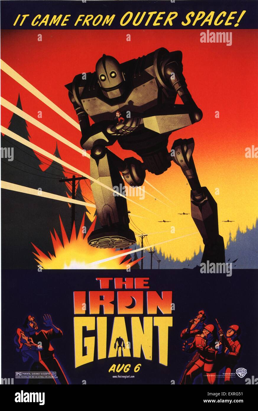 The iron giant poster hi-res stock photography and images - Alamy