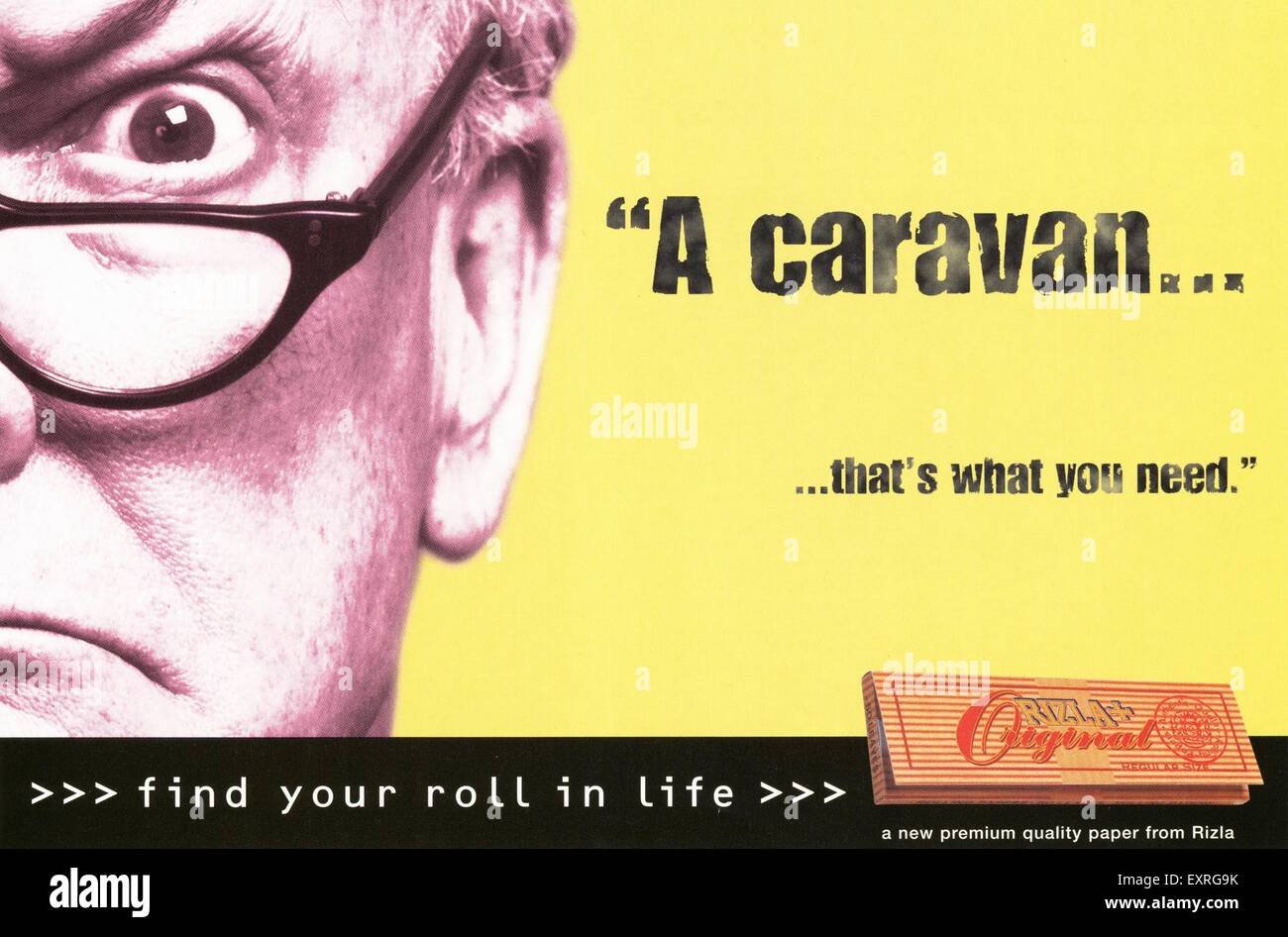 Rizla advert hi-res stock photography and images - Alamy