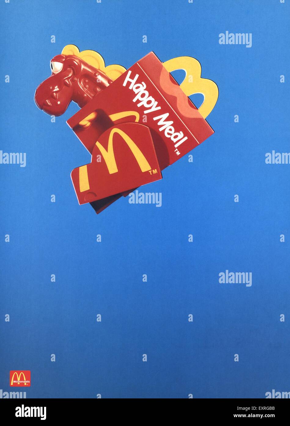 Mcdonalds advert magazine hi-res stock photography and images - Alamy
