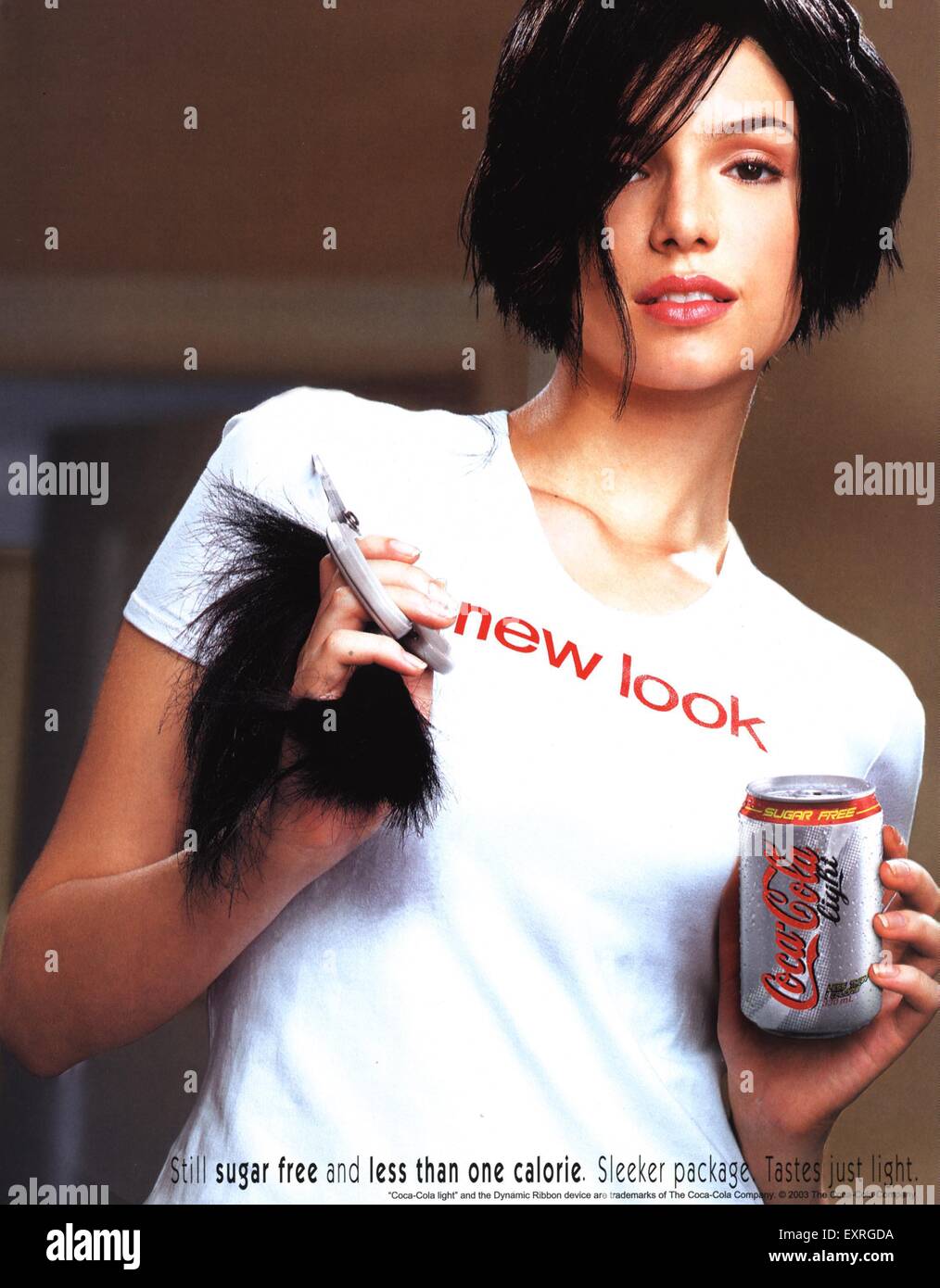 2000s UK Coca-Cola Magazine Advert Stock Photo - Alamy