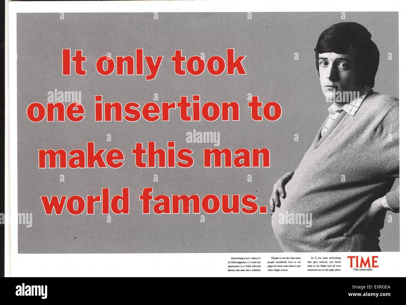 2000s UK Time Magazine Advert Stock Photo - Alamy