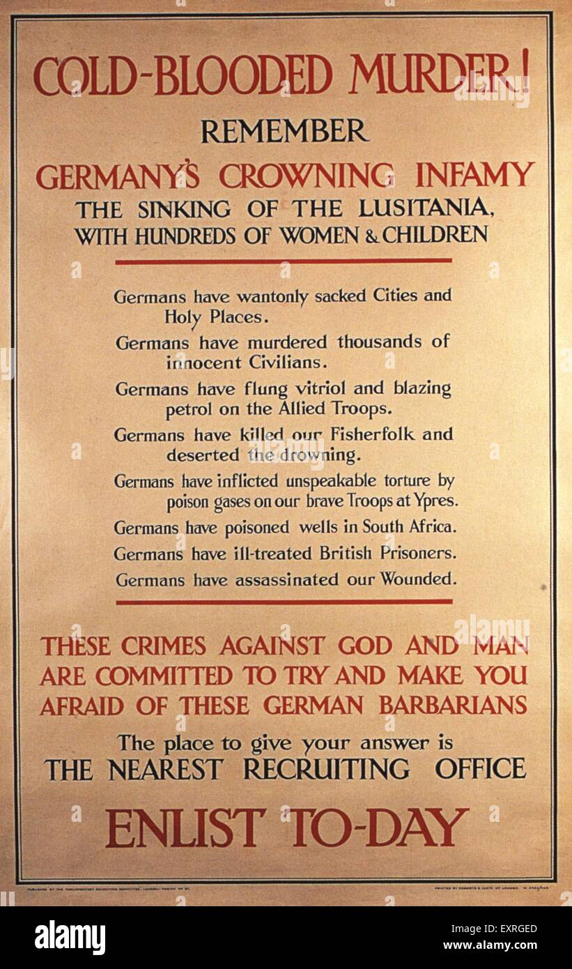 German recruitment poster hi-res stock photography and images - Alamy