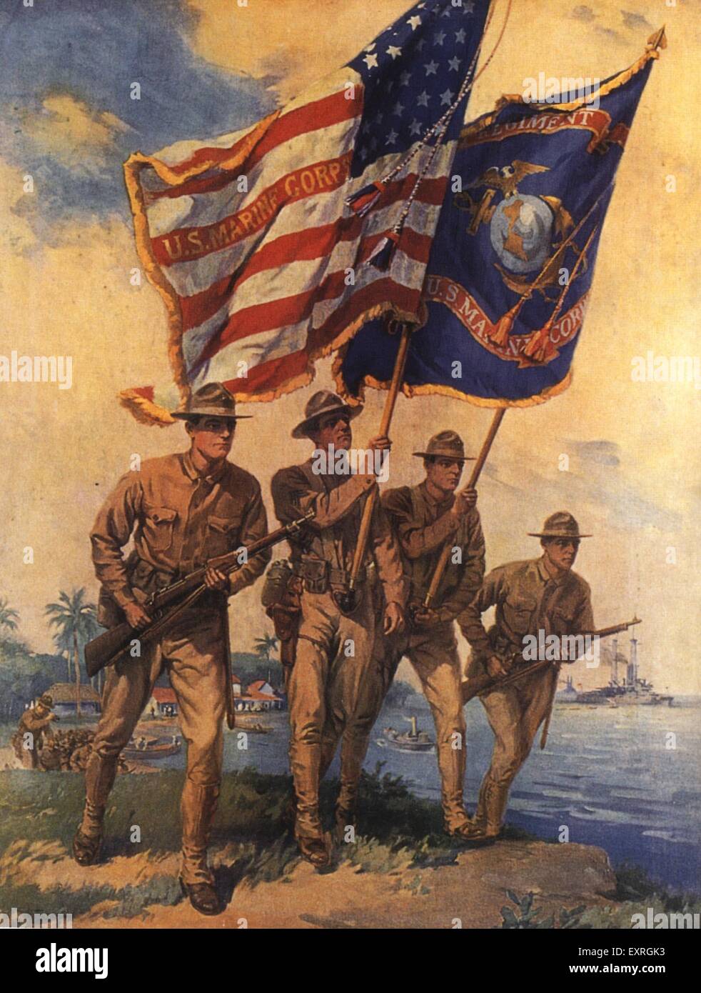 1910s USA Army Recruitment Poster Stock Photo - Alamy