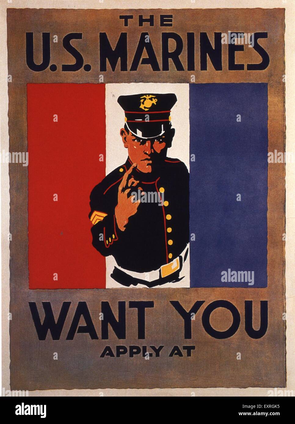 Army recruitment poster hi-res stock photography and images - Alamy